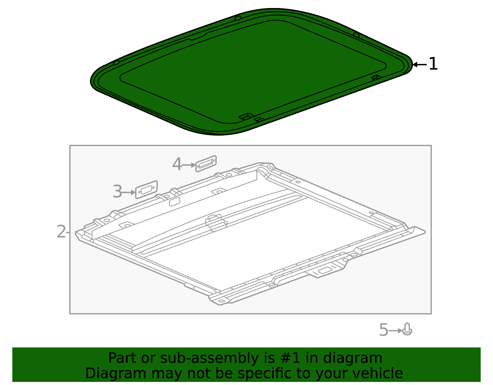 84650856 - Roof Stationary Window | Partners Chevy