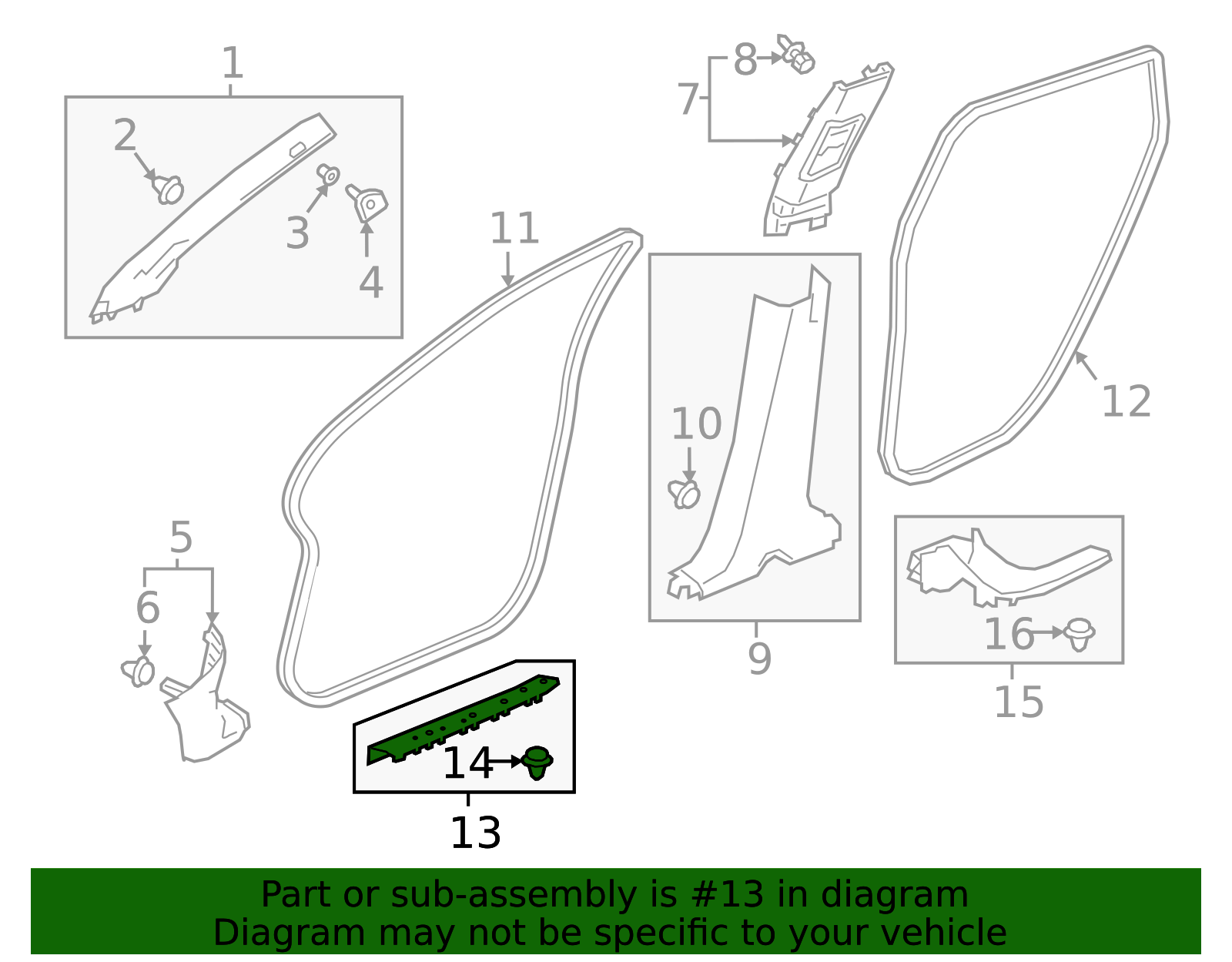 84251-TRT-A01ZA - Door Sill Plate 2018-2021 Honda Clarity | Honda Acura ...