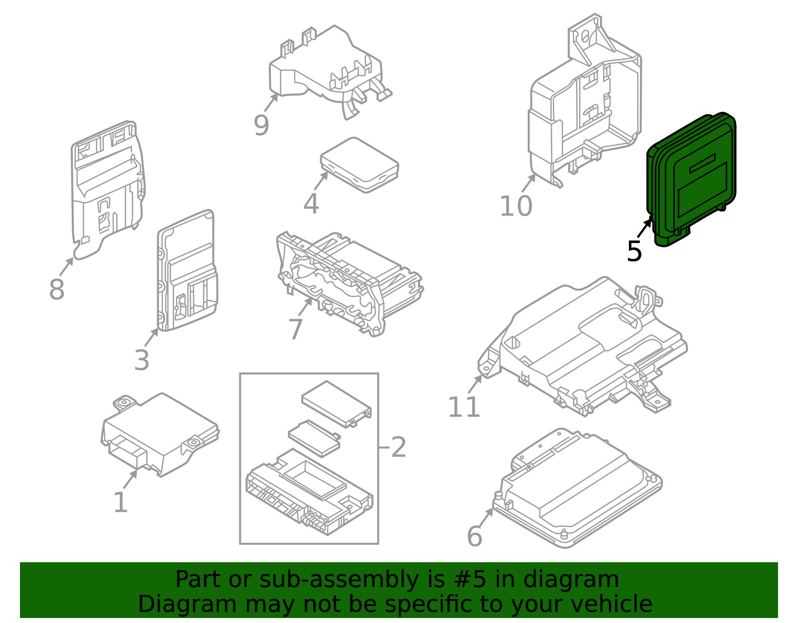 4N0-907-410-D - Control Module 2018-2025 Audi | Audi OEM Parts Guy