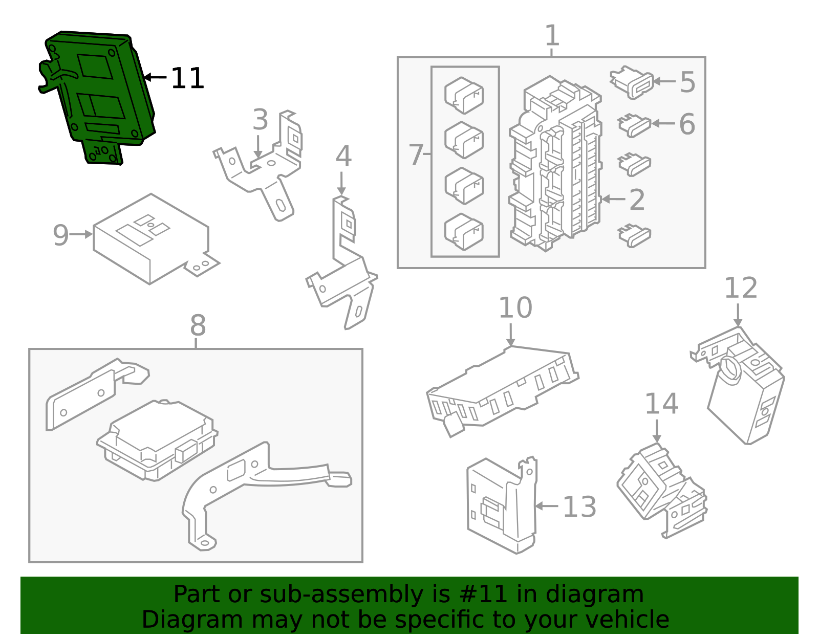 284A1-6GW0B - Control Module 2018-2020 INFINITI QX80 | Official ...