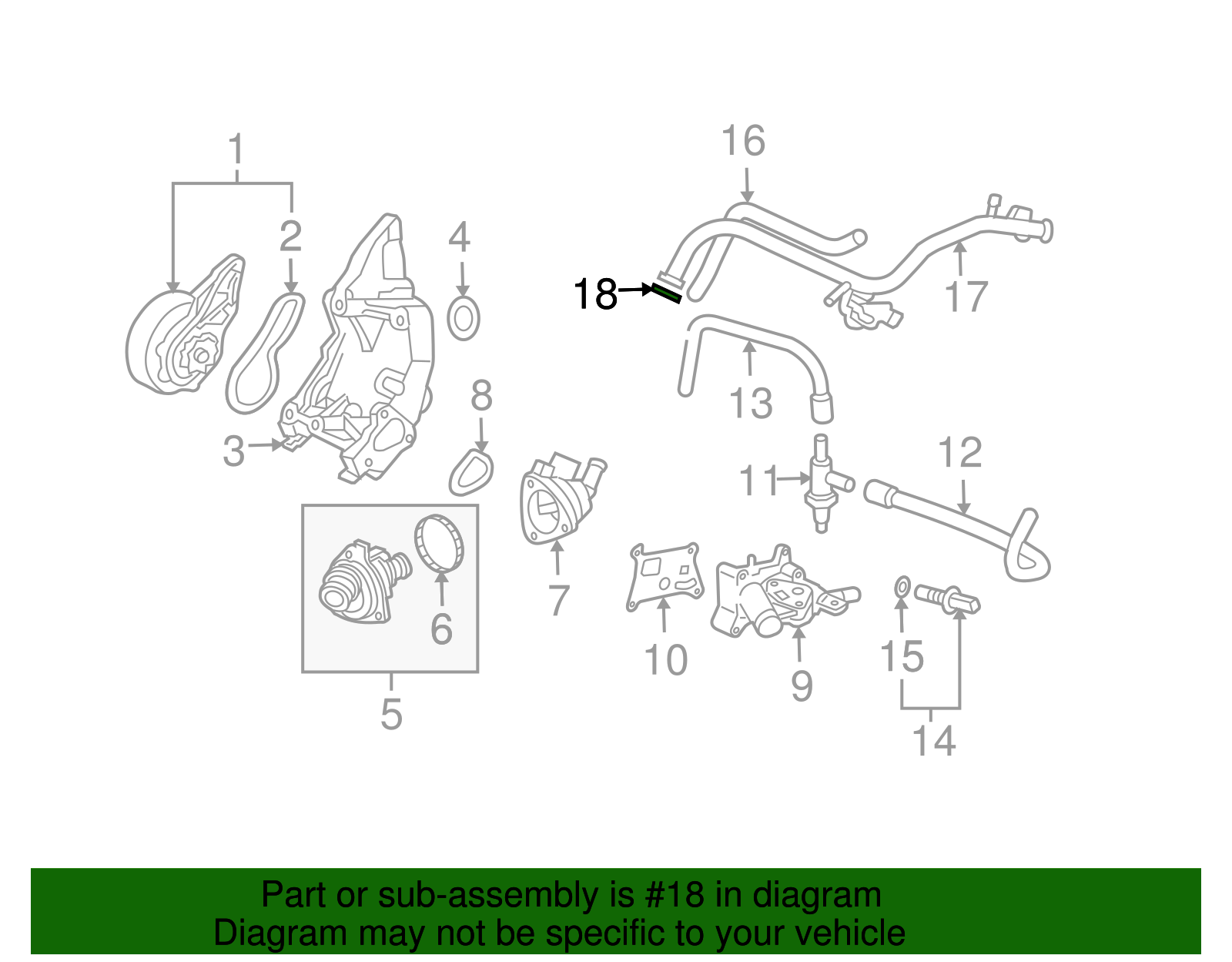 OEM 2002-2015 Honda By-Pass Pipe O-Ring 91315-PNA-003 | Honda ...