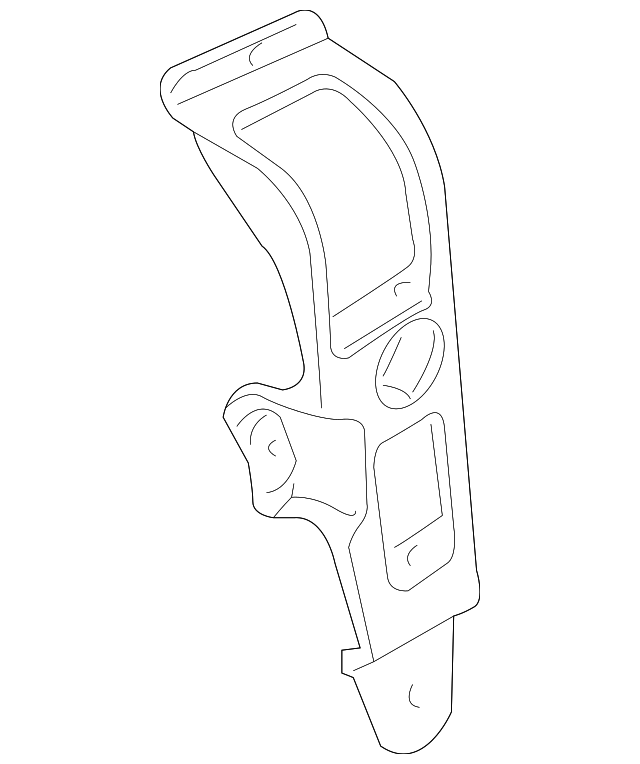 2004-2010 BMW X3 Side Support 51-12-3-448-678 | BMW OEM Parts