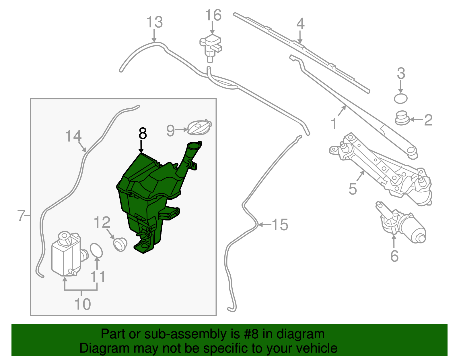 98520-1W000 - Fluid Level Sensor 2007-2016 Kia | Kia.Parts Store