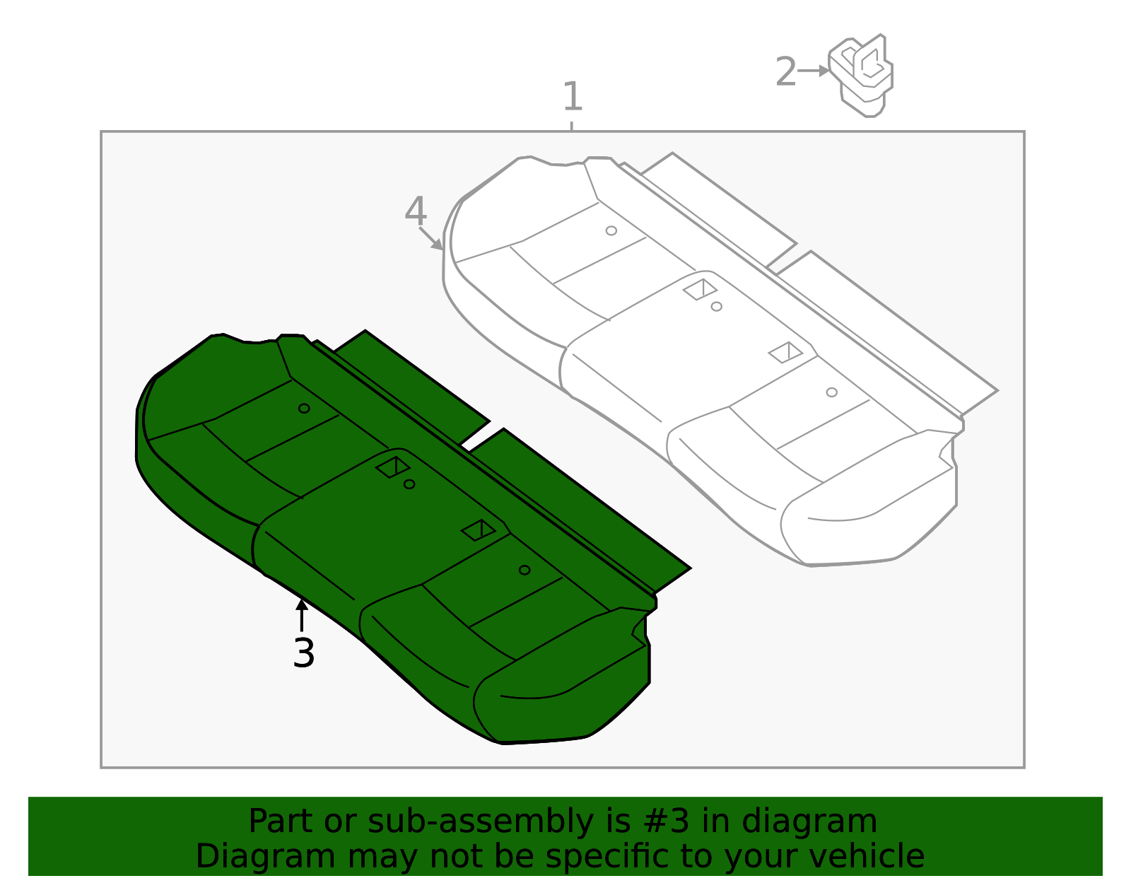 2020-2023 Nissan Sentra Seat Cushion Pad 88305-6LB0A | Bill Kay Nissan ...