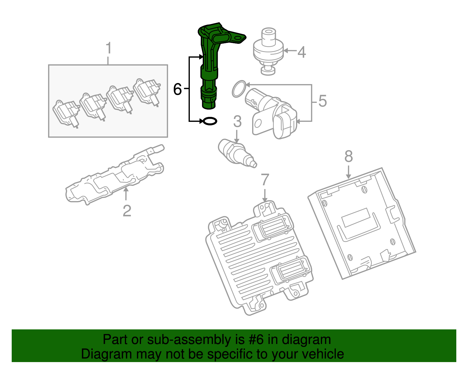 2004-2023 GM Engine Camshaft Position Sensor 12591720 | Shop Matick ...