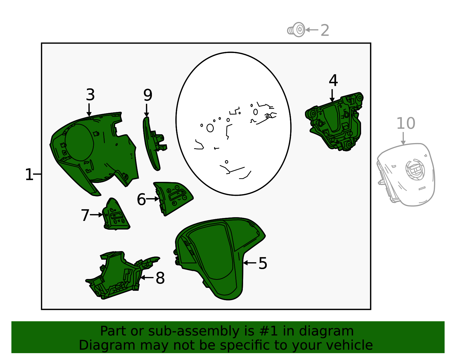 84304431 - Jet Black Steering Wheel 2016-2019 Cadillac ATS | Gateway ...