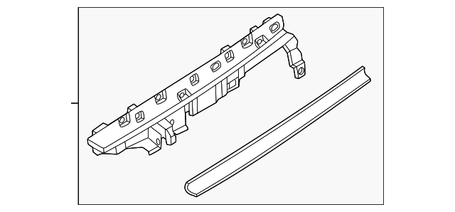 2021-2023 Lincoln Nautilus Front Panel MA1Z-5804338-TA | Ford OEM Parts ...