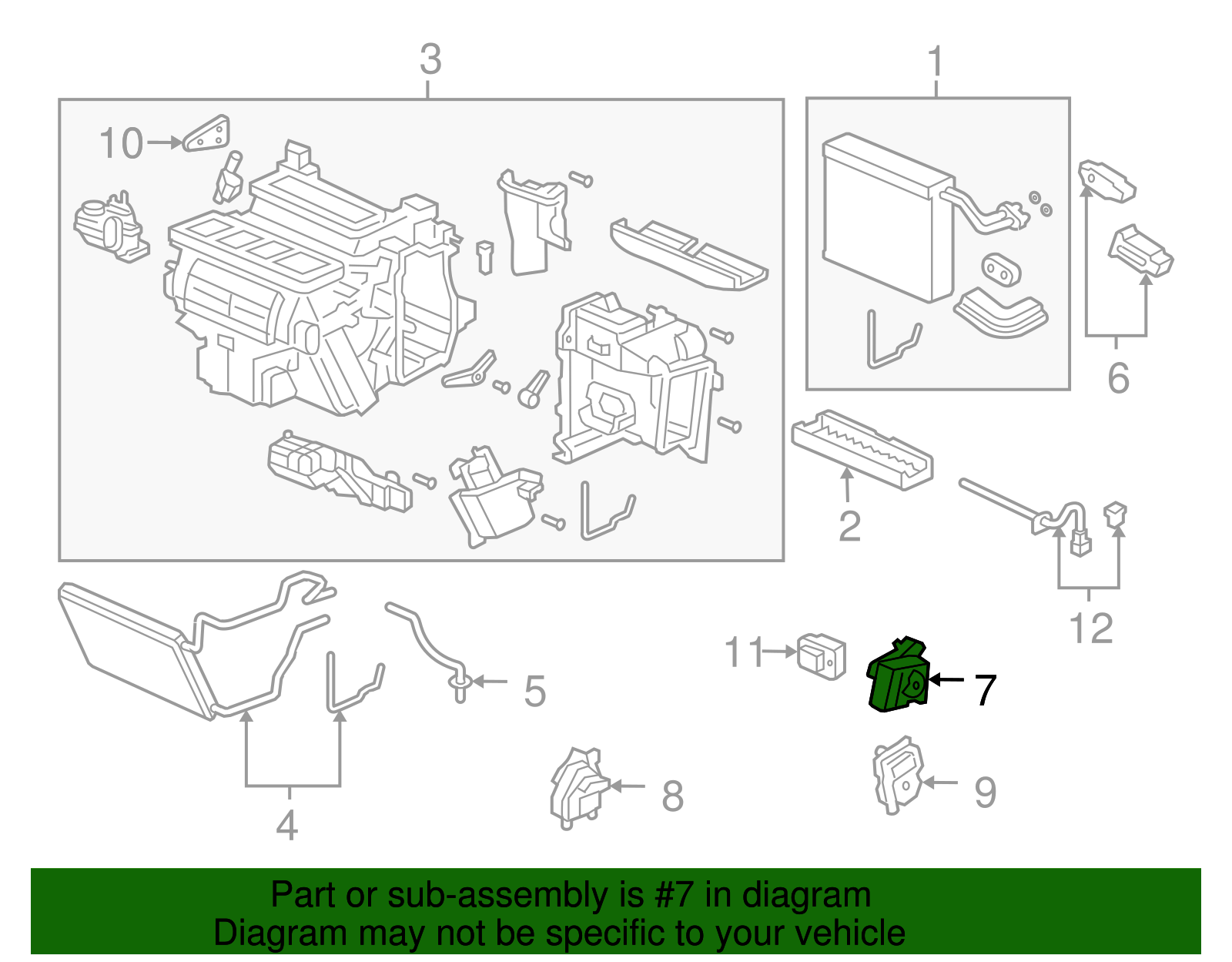 79140-SDN-A01 - 2003-2007 Honda Accord - Motor Assembly Mode | Honda ...