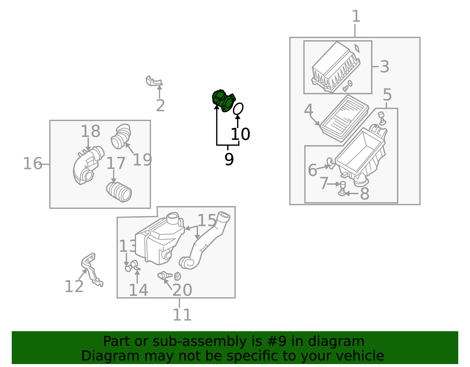 226805J000 - Mass Air Flow Sensor 1998-2000 INFINITI QX4 | Infiniti of ...