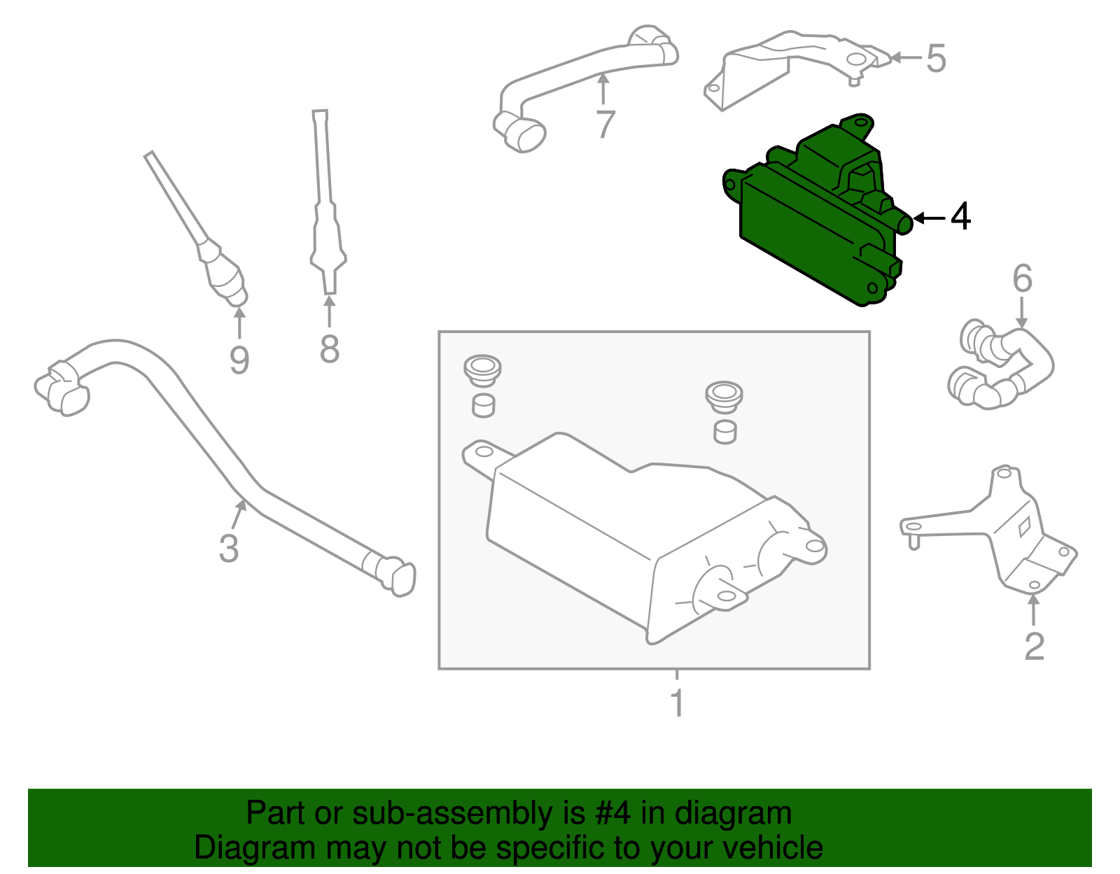 2012-2020 Subaru Check Valve 42084FJ001 | Subaru Parts Guys