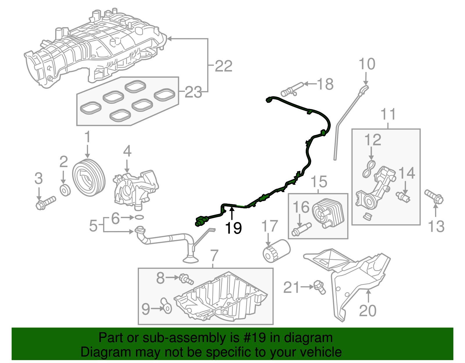 2021-2025 Ford F-150 | Wire | ML3Z-6B018-DD | Walls' Ford Parts