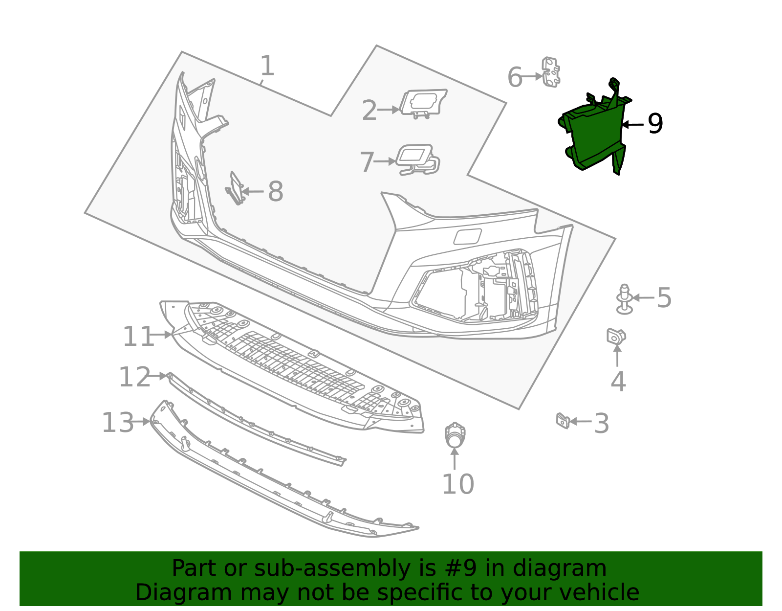 2020-2025 Audi Duct 8W6-121-764-D | Audi USA Parts