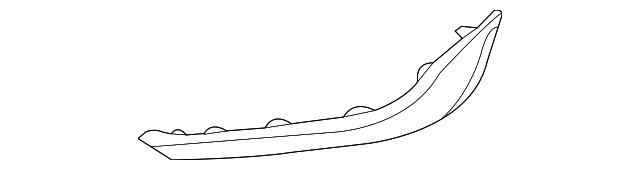 2021-2025 Audi Side Spoiler 80A-807-061-F-GRU | Audi USA Parts