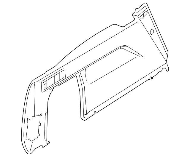 Genuine BMW 51-47-5-A40-E17 | Wheelhouse Trim | FREE Shipping on Most ...