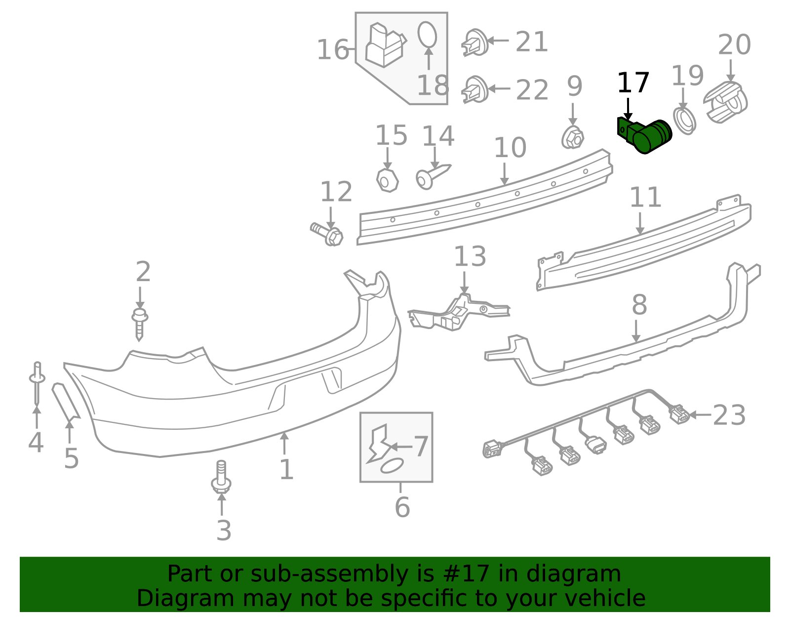 2008-2011 Volkswagen Eos Reverse Sensor 7L5-919-275-B-GRU | Bam ...