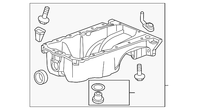 2012-2021 GM Engine Oil Pan 55580513 | Shop Matick Buick GMC