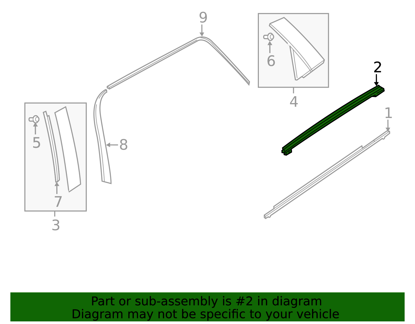 TK48-50-995H - High-Quality Door Reveal Molding for AutoNation Parts