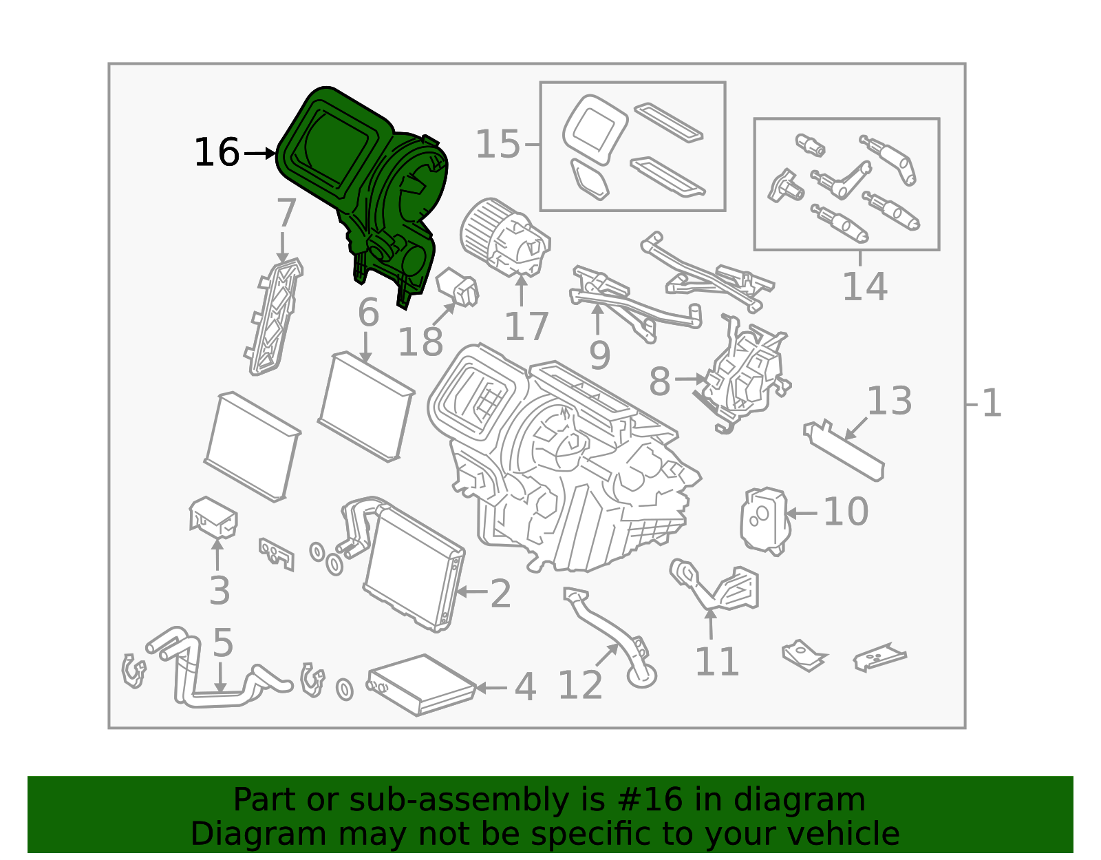 2008-2015 Land Rover Blower Case LR023241 | OEM Parts Online