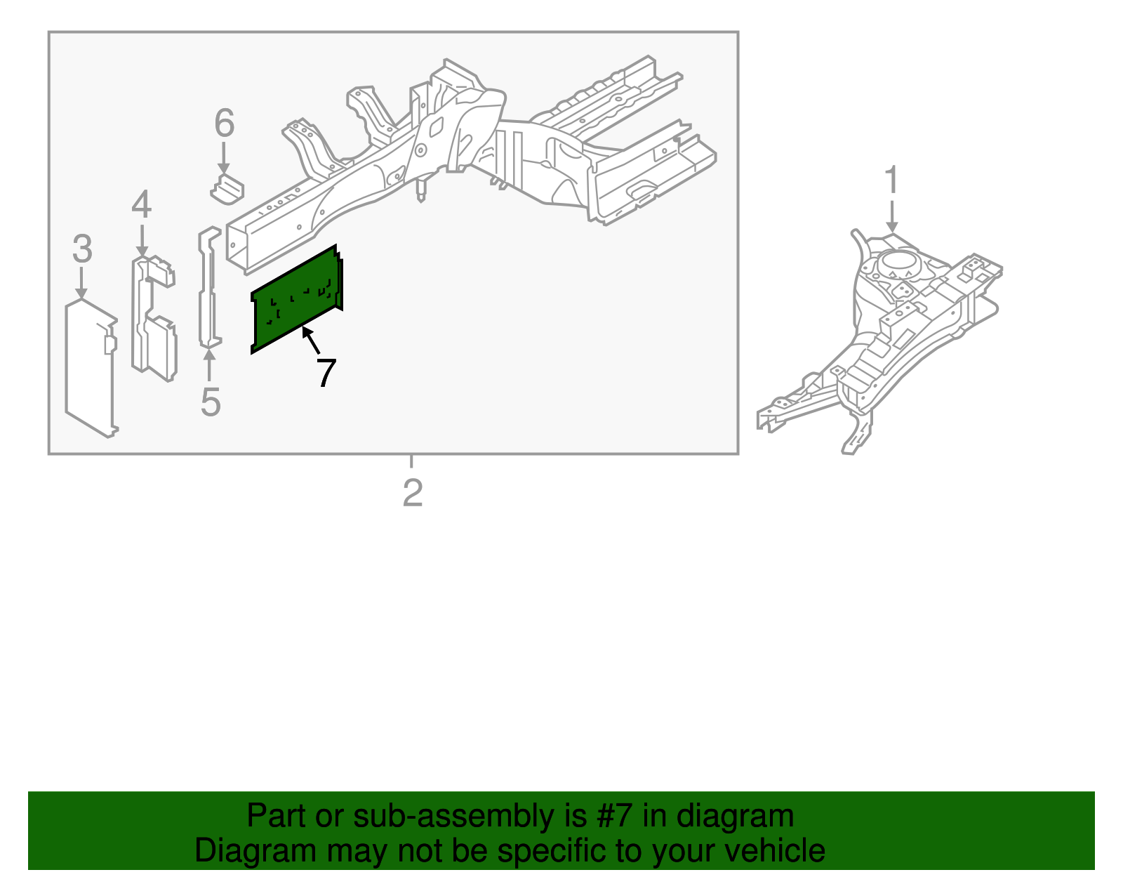 64651-B0000 - Extension Assembly 2017-2018 Kia | Kia.Parts Store