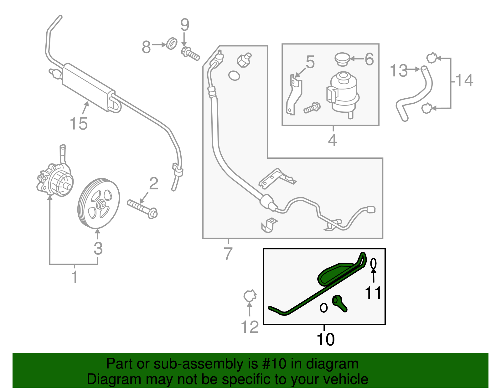 49726-EZ50D - Return Pipe 2017-2021 Nissan TITAN | Nissan Parts ...