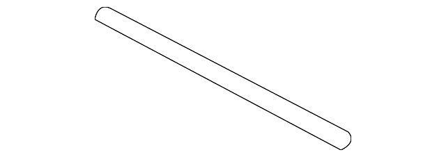 2017-2022 Genesis G90 Air Deflector 81641-D2000 | QuirkParts