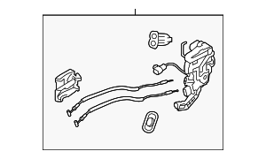 2011-2013 Kia Optima Door Latch Assembly 81310-2T030 | TascaParts.com