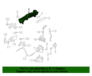 2018-2023 Land Rover Range Rover Velar Handle, Outside LR178957 | OEM ...