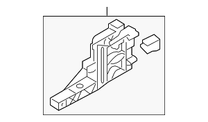 2016-2018 Audi Mount Bracket 4G0-805-607-A | Audi Parts