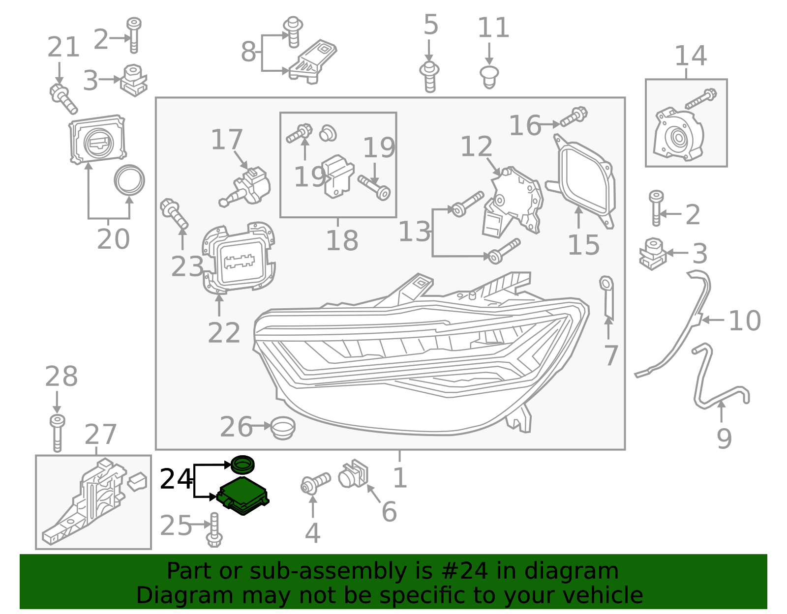 2015-2018 Audi Control Module 4G0-907-397-Q | OEM Parts Online