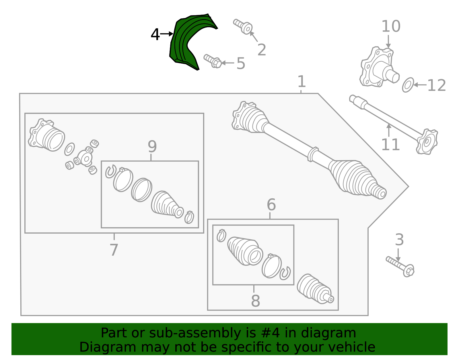 4M0-407-720-E - Audi Shield 2017-2025 Audi | Performance Auto Parts