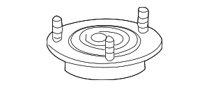 2005-2012 Porsche 911 Strut Mount 997-333-061-00 | Gaudin Porsche Parts