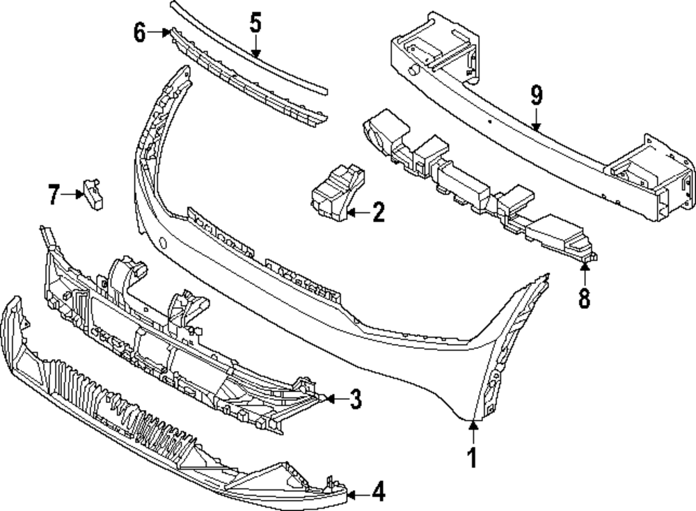 865B2-CV000 - Upper Bracket 2022-2024 Kia EV6 | Kia.Parts Store