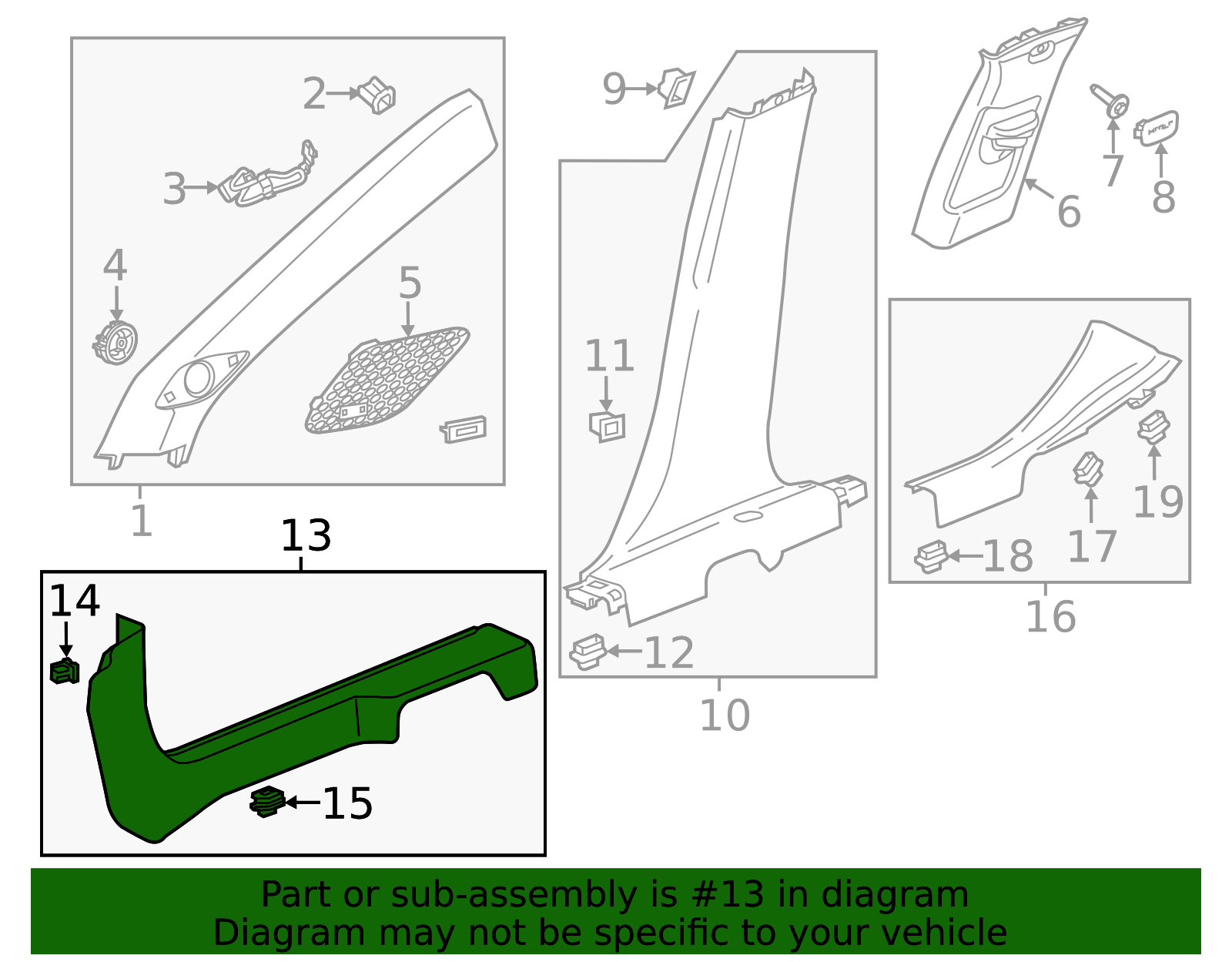 2019-2025 Cadillac XT4 Front Sill Plate 84568729 | Capital Chevy Parts