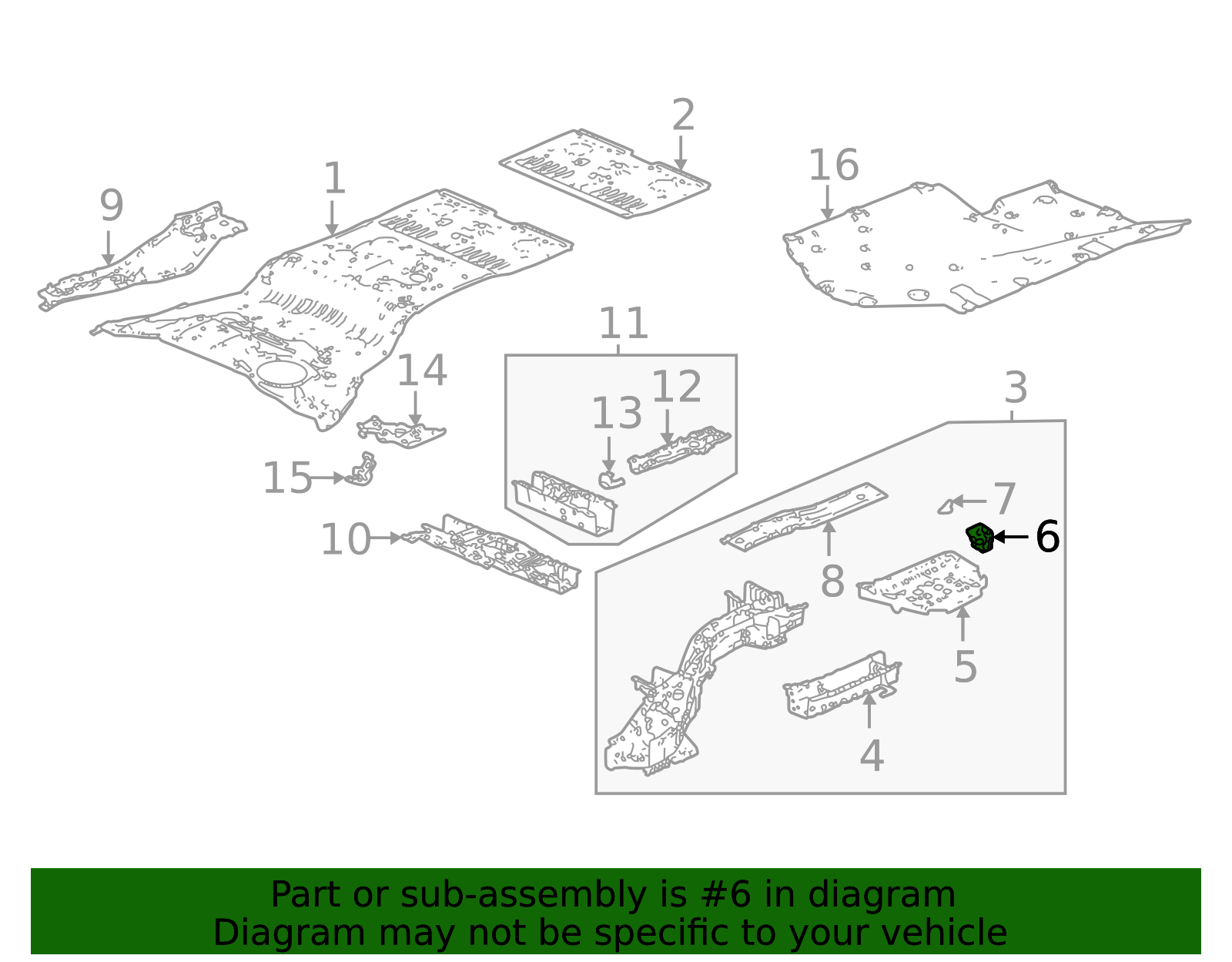 65642-TYA-305ZZ - Bumper Bracket 2022-2025 Acura MDX | My Acura Parts