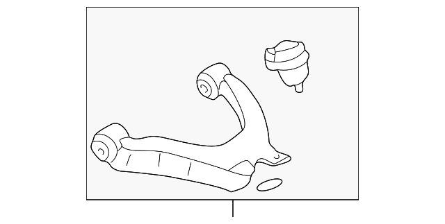 4010A140 - Upper Control Arm 2001-2006 Mitsubishi Montero | Mitsubishi ...