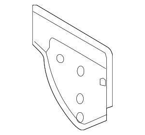 5281A609 - Rear Body Extension 2018-2024 Mitsubishi Eclipse Cross ...