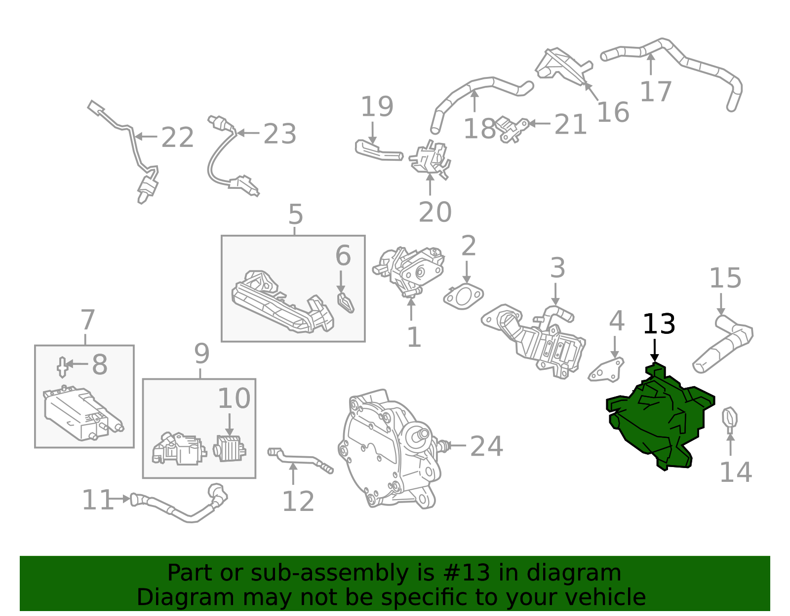 2023-2025 Toyota 2023-2024 Toyota - Engine Crankcase Vent Valve 12211 ...