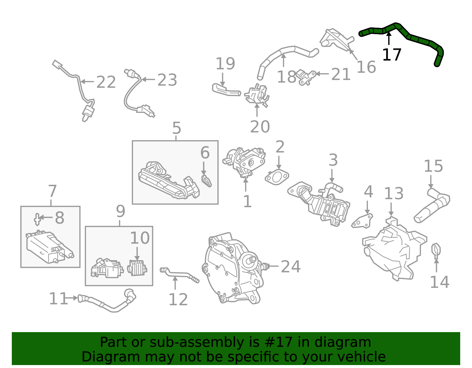 2020-2026 Toyota Evaporative Emissions System Lines 23826-F2010 | OEM ...