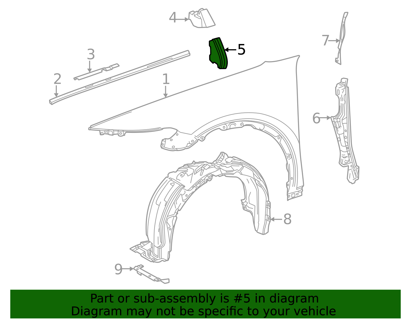 Radiator Air Deflector - OEM Engine Cooling Channel | AutoNation Parts