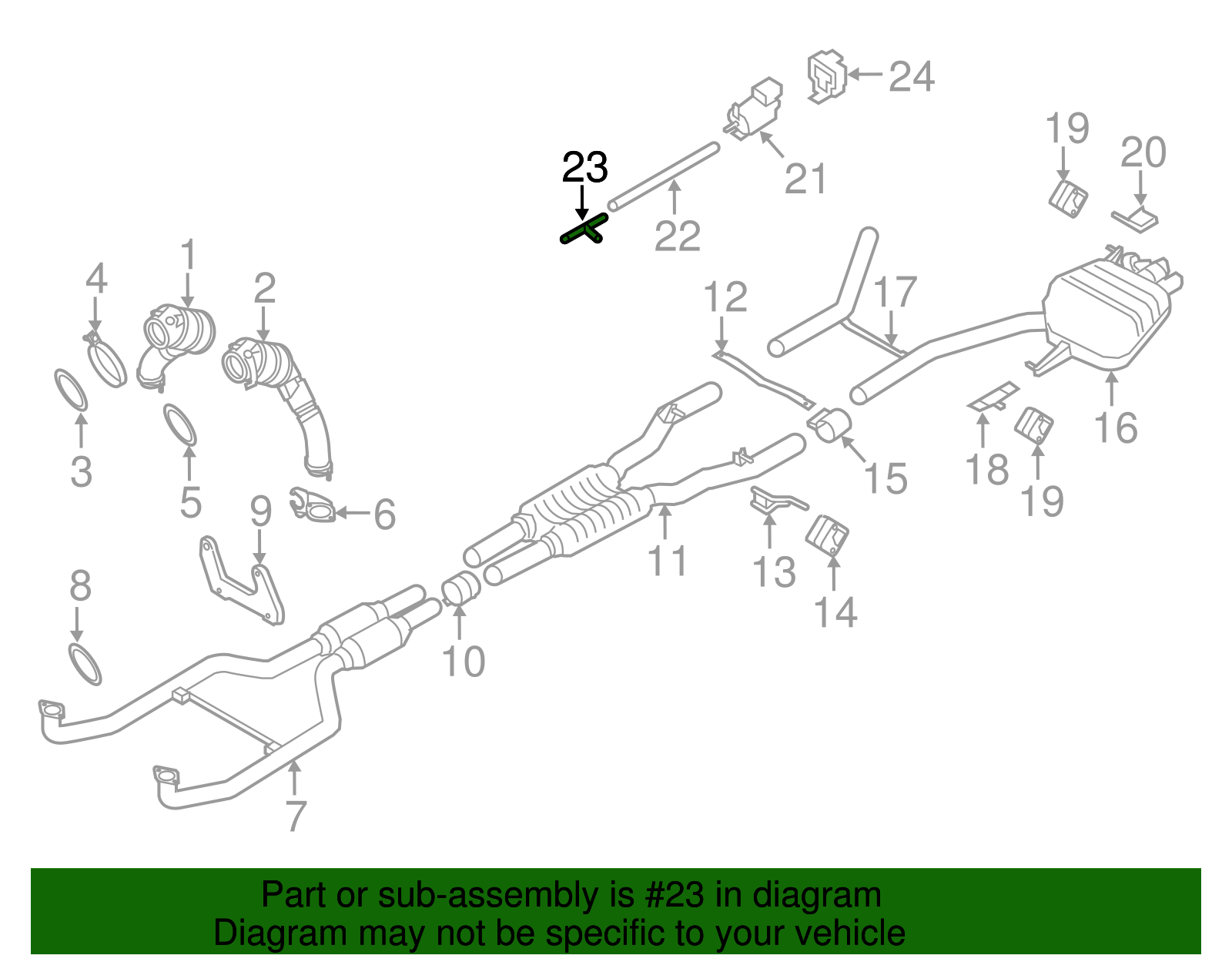 11-72-1-439-973 - Hose T-Connector - 2010-2019 BMW | Buy BMW Parts Now