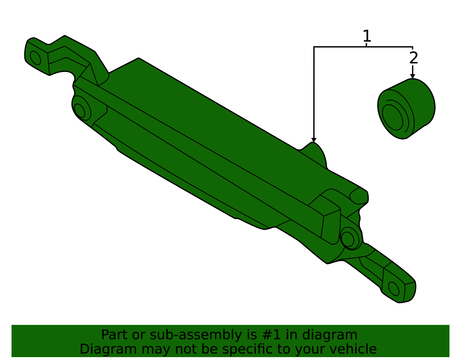 2022-2024 Kia EV6 Backup Lamp Assembly 92405-CV000 | TascaParts.com