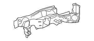 2014-2019 Chevrolet Corvette Dash Panel Outer Insulator 23114341 ...