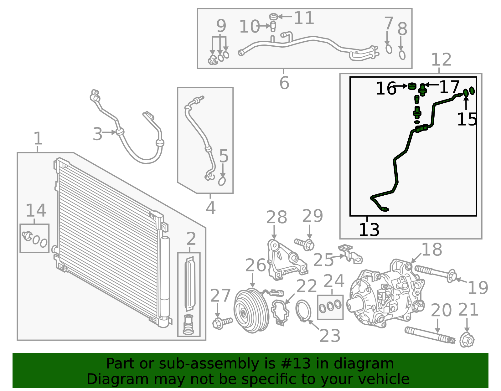 2018-2024 Toyota Camry 2018-2024 Toyota Camry - Liquid Line 88716-06550 ...