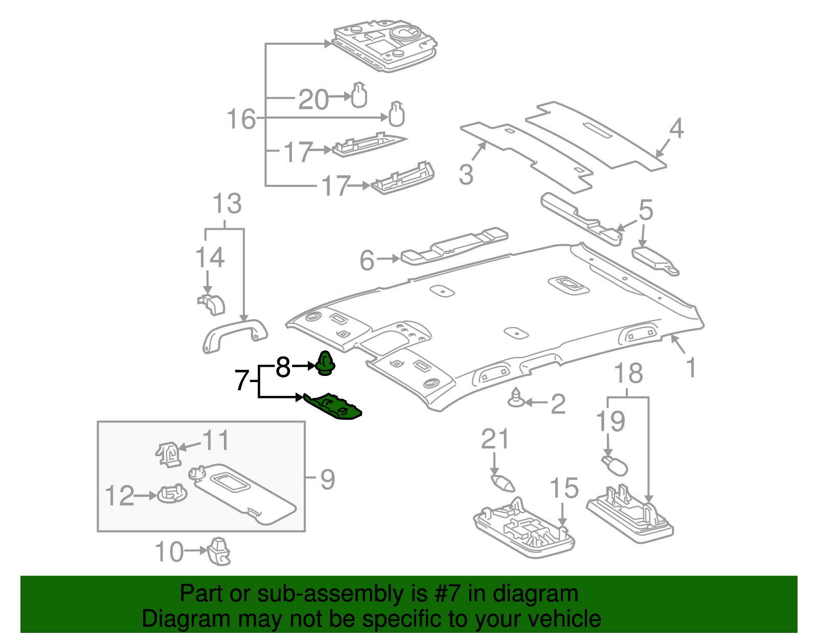 2010-2015 Toyota Front Molding 75631-47020-B0 | Toyota Parts Center