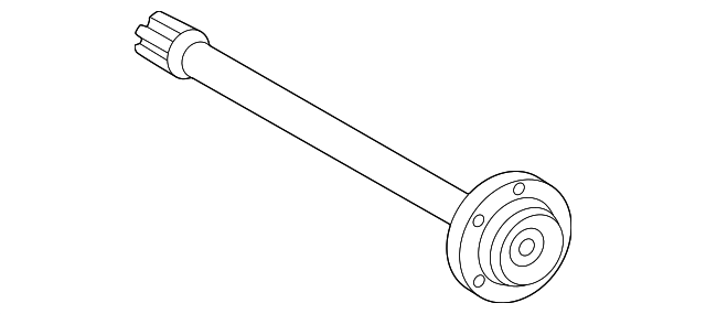 906-357-04-01 - Axle Shaft 2010-2024 Mercedes-Benz | Mercedes-Benz USA ...