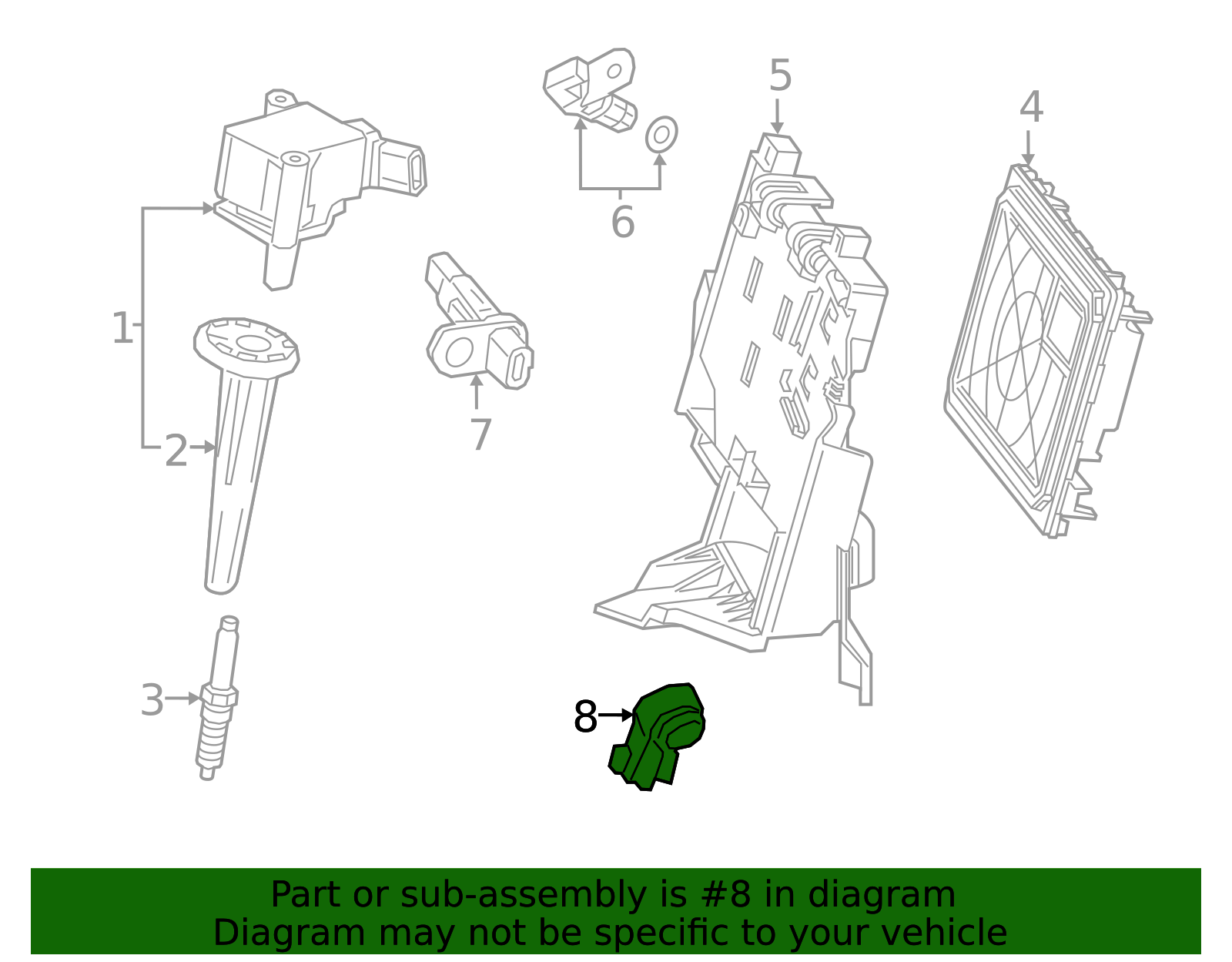 2019-2025 GM Ignition Knock (Detonation) Sensor 12663209 | OEM Parts Online