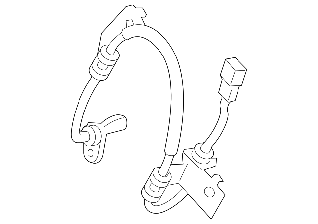 Hyundai - 58940-T1200 - Front Speed Sensor - 2021-2024 Genesis G80 ...