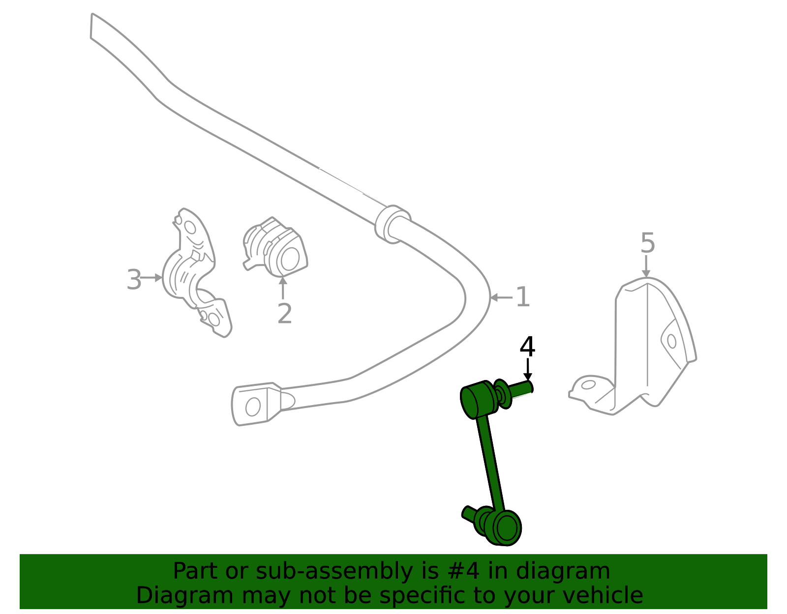 2022-2025 Toyota Suspension Stabilizer Bar Link Kit 48830-0C030 ...