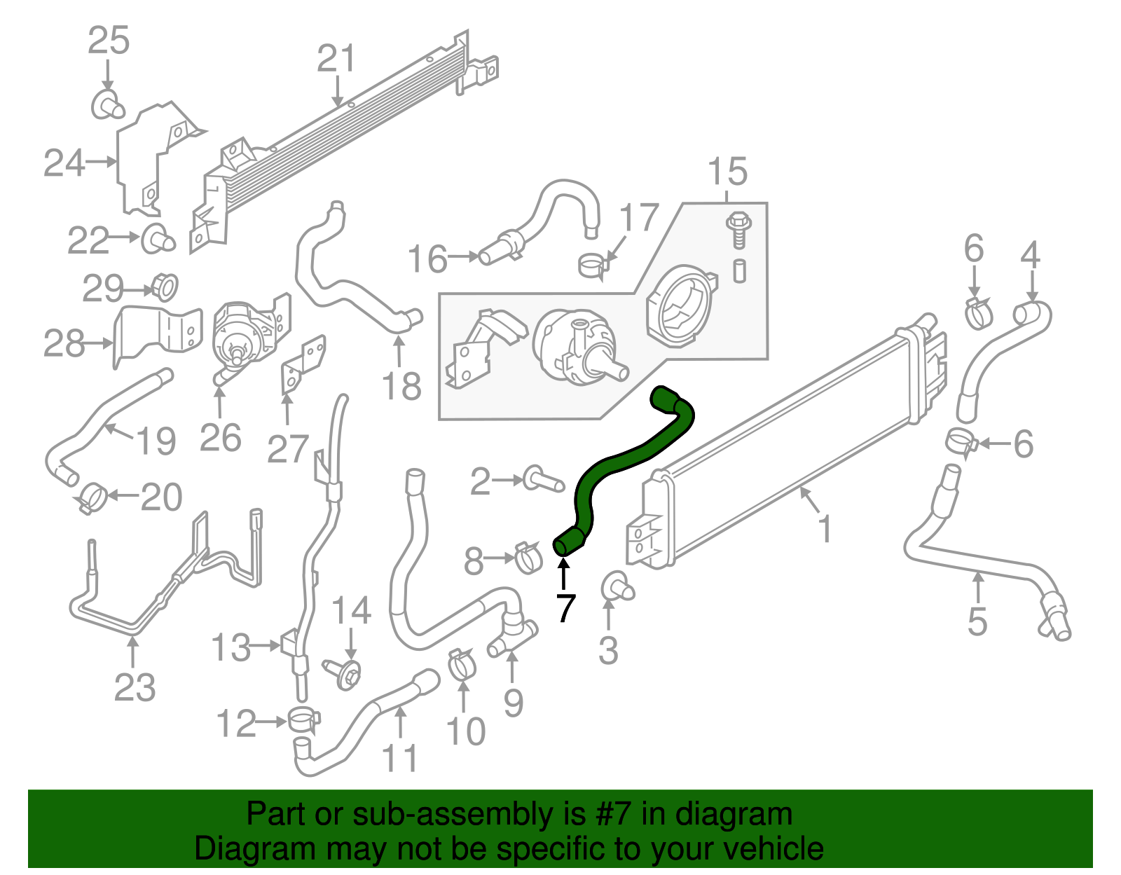 21576-5CA7A - Outlet Hose 2016-2020 Infiniti | Infiniti of Orland Park