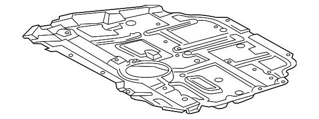 2010-2017 Toyota Engine Cover 51410-12105 | Toyota Parts Center